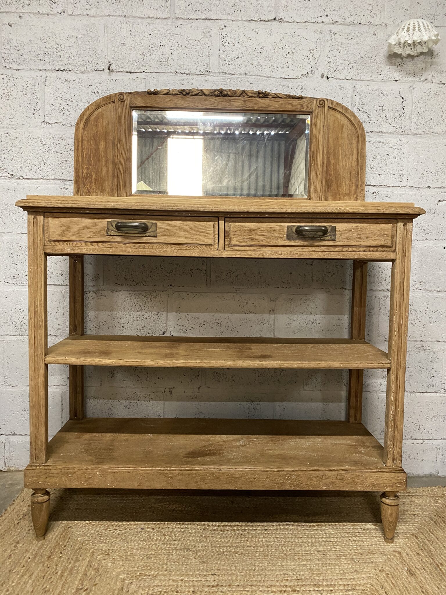 Console Art Déco avec miroir - La Remeublerie